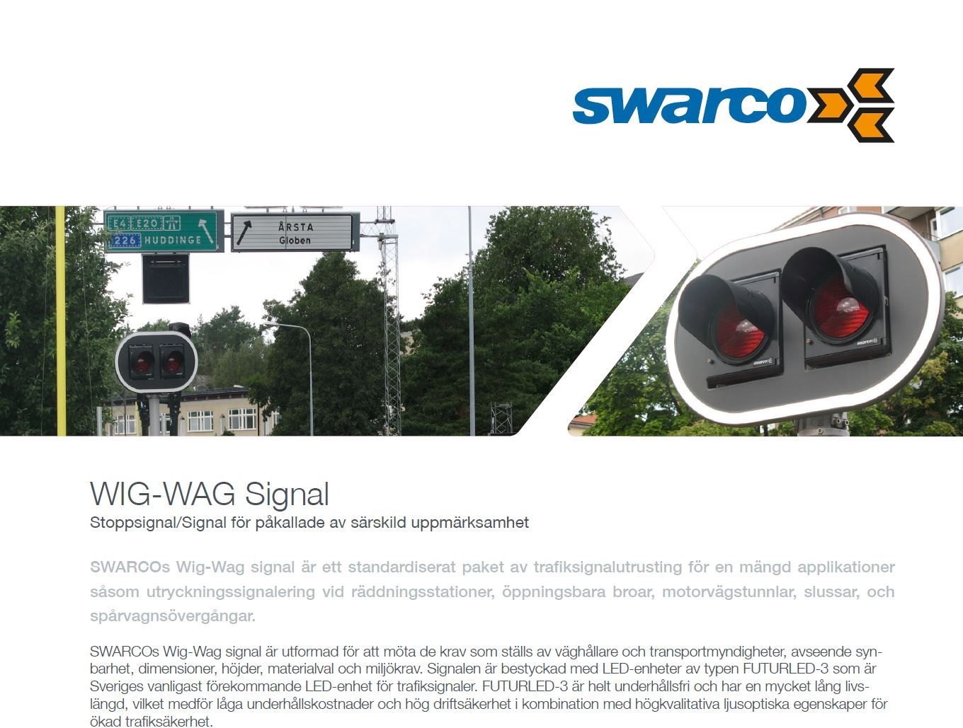 WIG-WAG SIGNAL - Trafiksignaler - Moderna Städer - Våra Lösningar ...